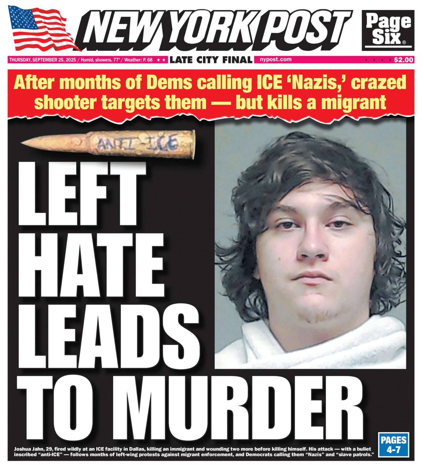 Anti-ICE gunman Joshua Jahn’s sister shares her criminal past ...